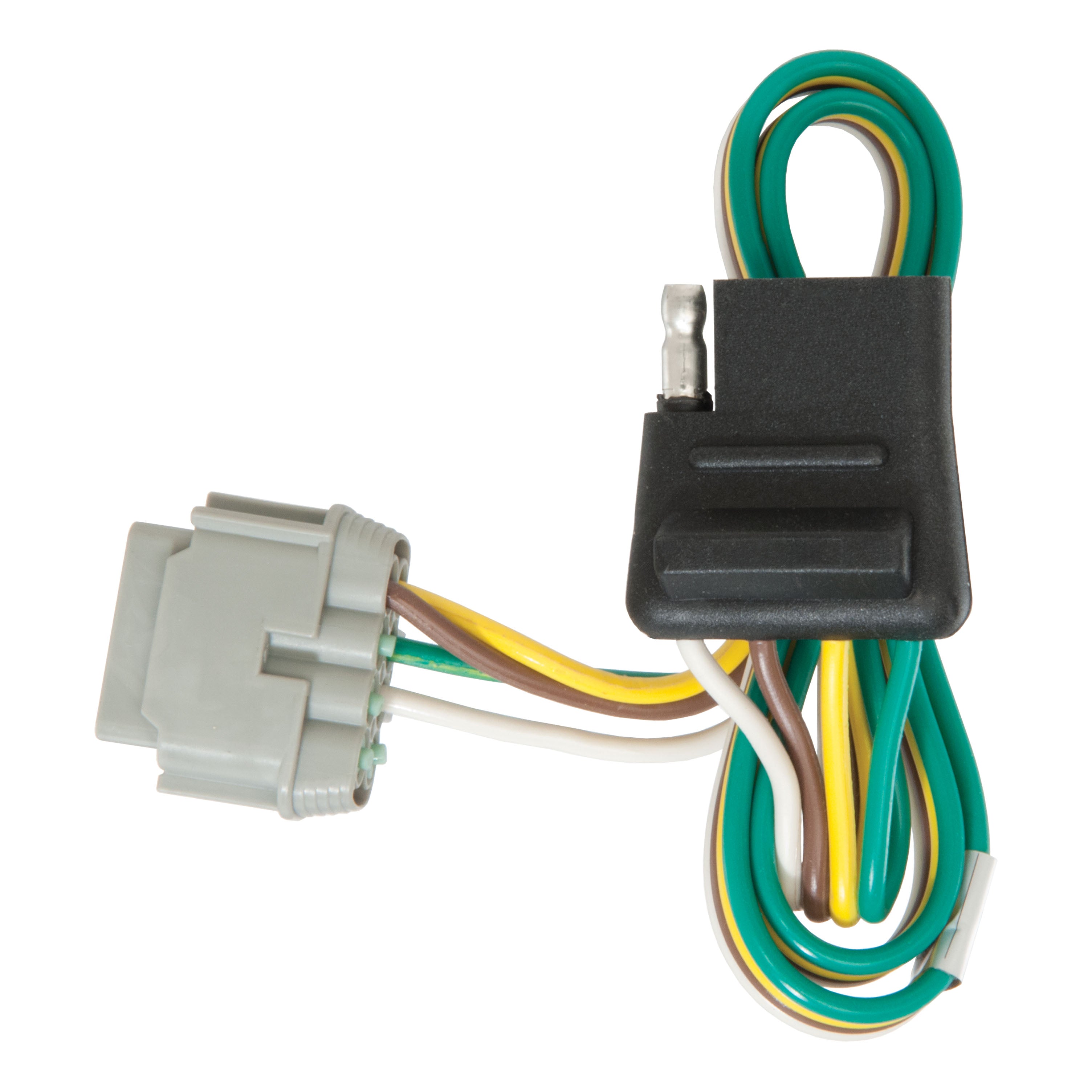 CURT 56141 Vehicle-Side Custom 4-Pin Trailer Wiring Harness, Fits Sele ...